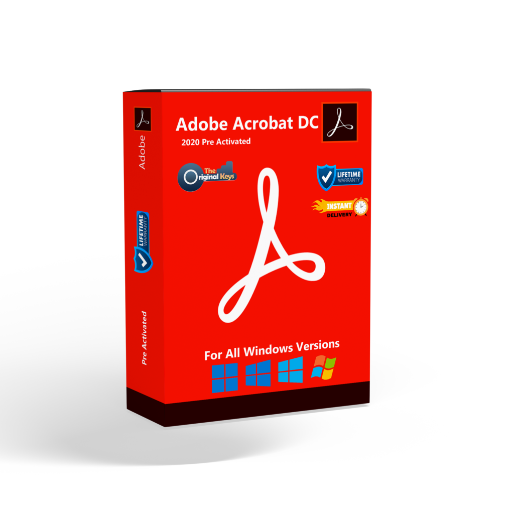 Adobe Acrobat Pro DC 2020 Pre Activated The Original Keys